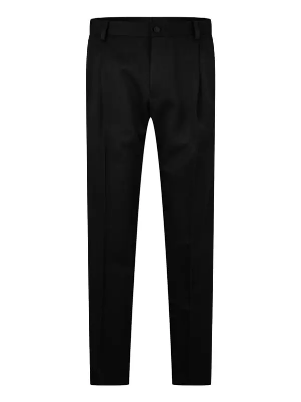 Dolce & Gabbana Tailored Pleated Casual Pants - Black