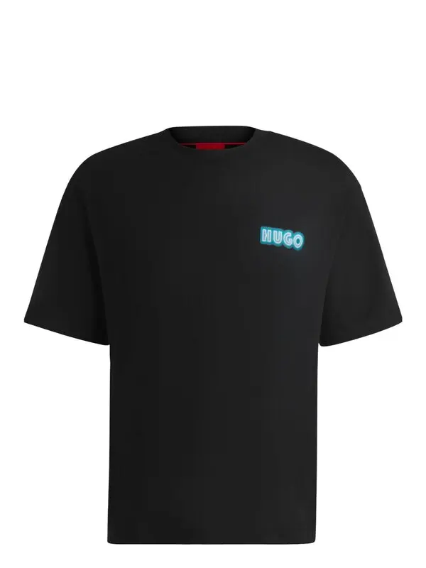 Hugo Boss Logo Crew-neck T-shirt - Black