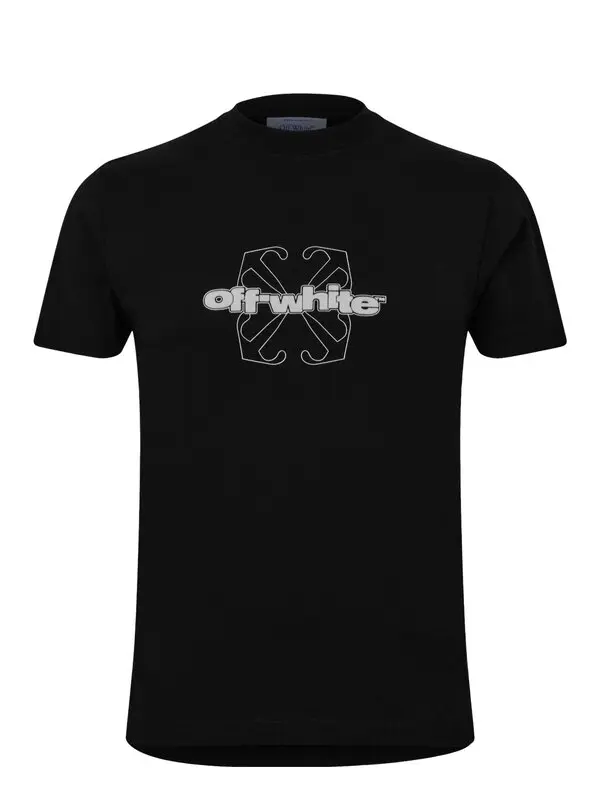 Off-White Flock Arrow T-shirt - Black