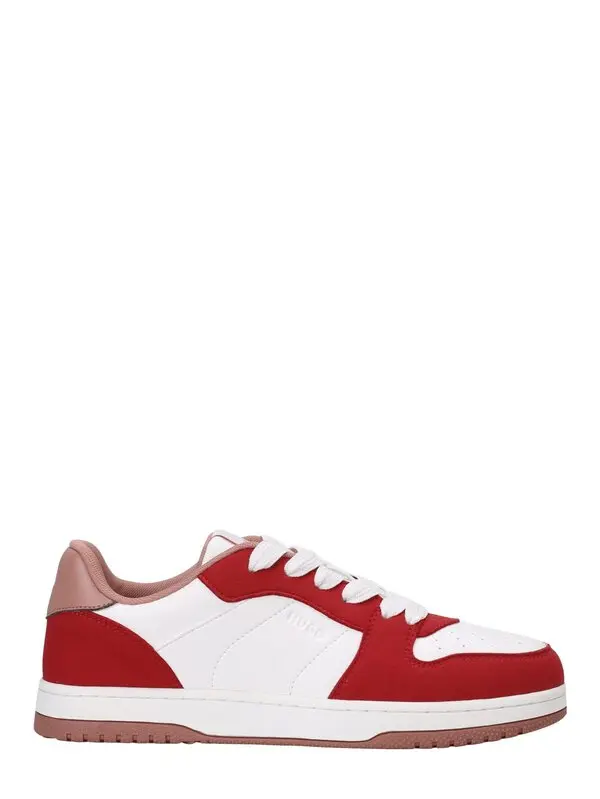 Hugo Boss Lace-up Casual Sneakers - White