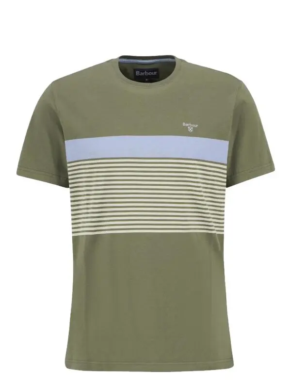 Barbour B.li Braeside Tee Sn53 - Light Moss