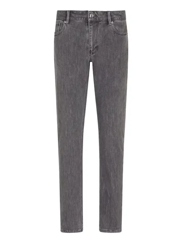 Emporio Armani Slim Fit J06 Jeans - Black