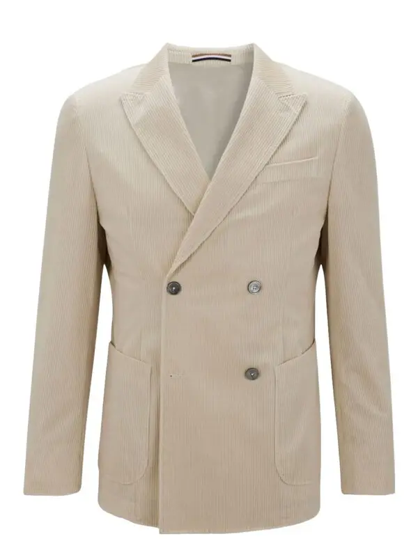 Hugo Boss T-heston-db Blazer Jacket - Nude