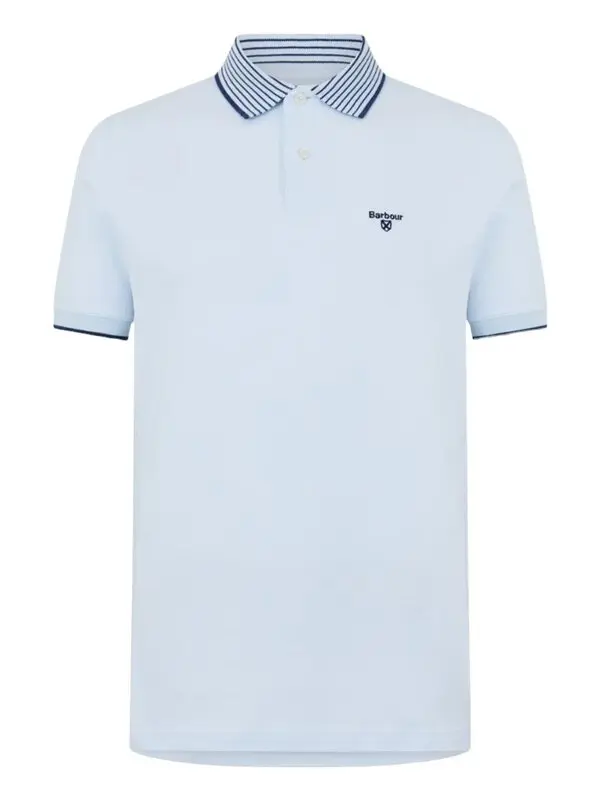 Barbour Short-sleeved Polo Shirt - Blue