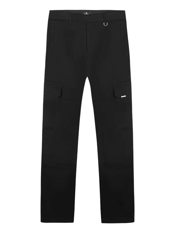 REPRESENT Cotton Cargo Trousers - Black