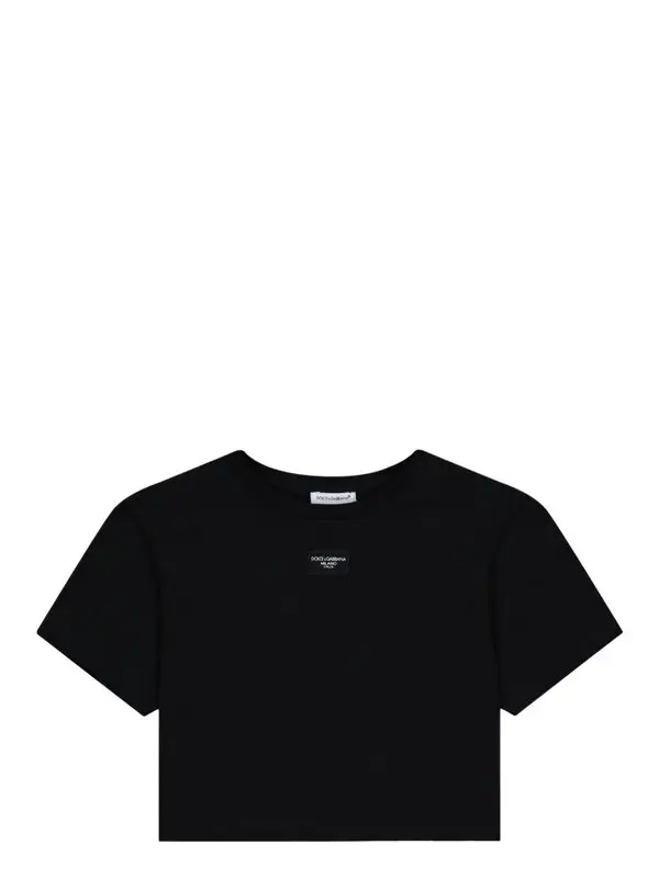 Dolce & Gabbana Logo Crew Neck T-shirt - Black