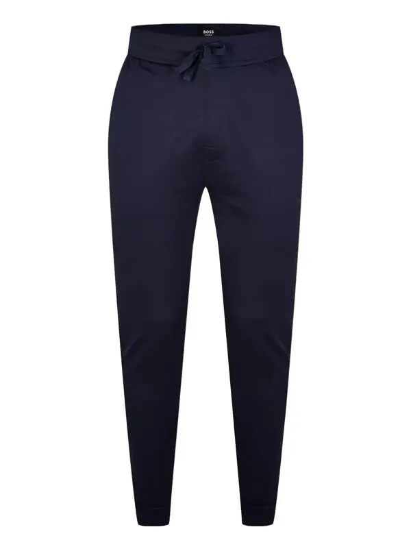 Hugo Boss Authentic Fleece Closed Cuff Joggers - Black