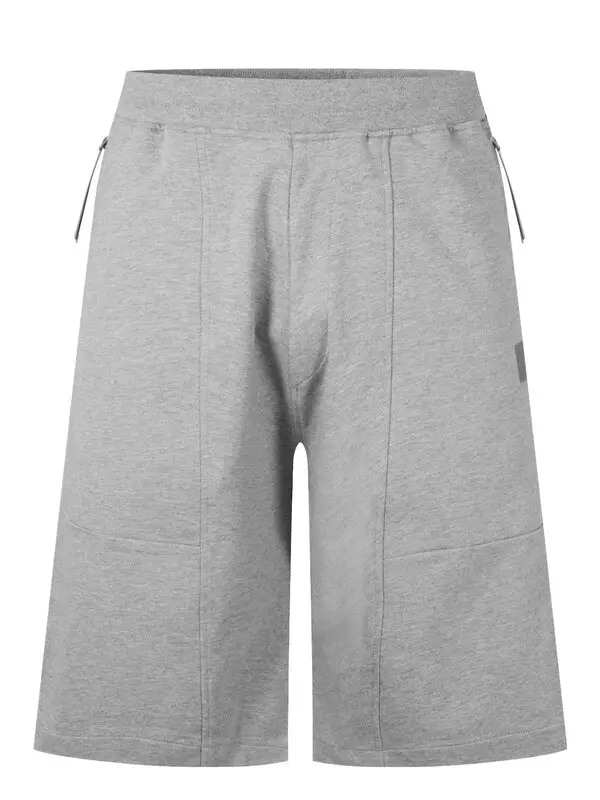 C.P. COMPANY Solid Color Sports Shorts - Gray