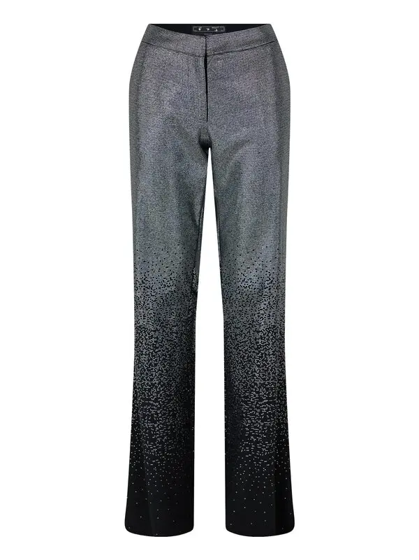 Off-White Straight Leg Trousers - Black