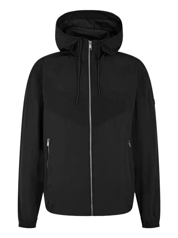 Hugo Boss Hooded Casual Jacket - Black