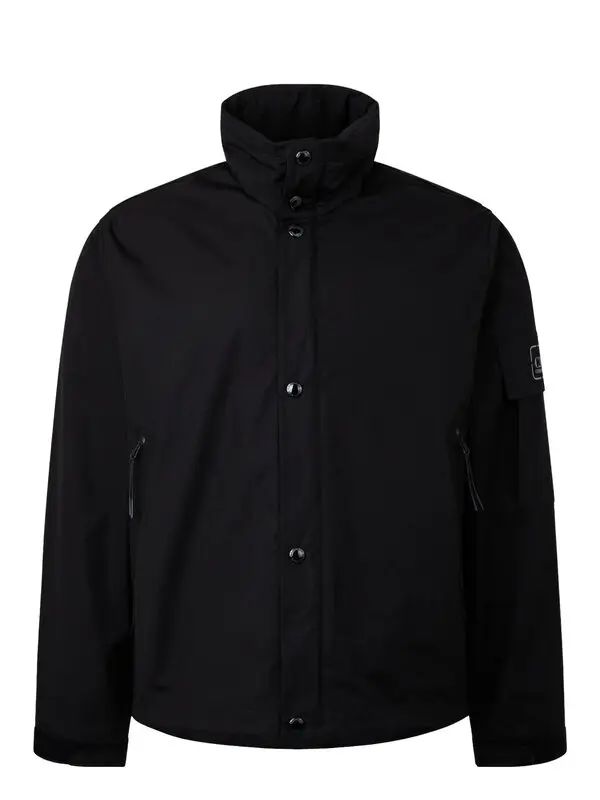 C.P. COMPANY Stand Collar Jacket - Black