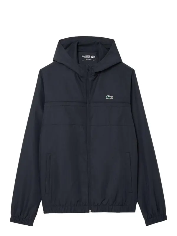 Lacoste Hooded Track Jacket - Black