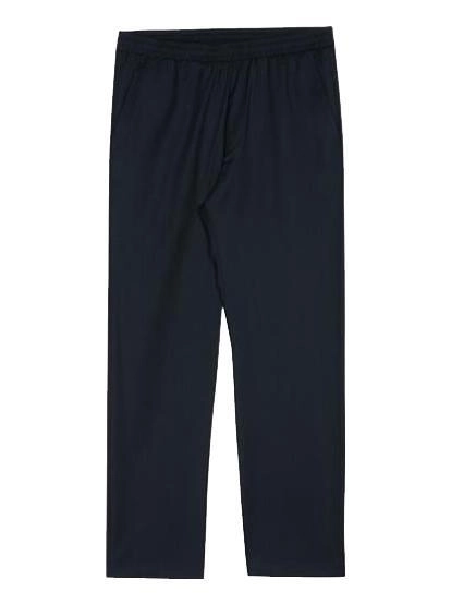Barena Venezia Elastic Waist Casual Pants - Black