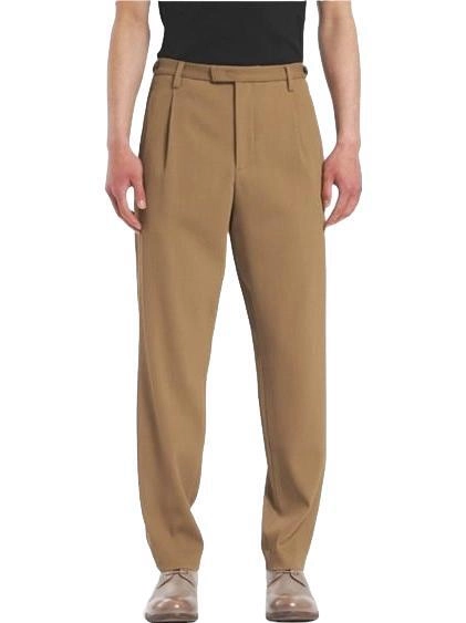 Barena Venezia Tailored Barrel Leg Trousers - Brown