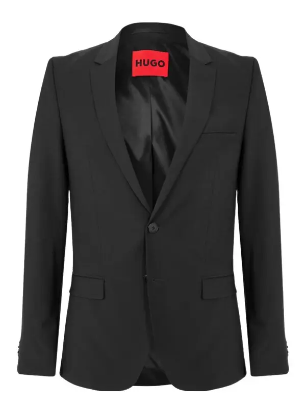 Hugo Boss Slim-fit Suit Jacket - Black