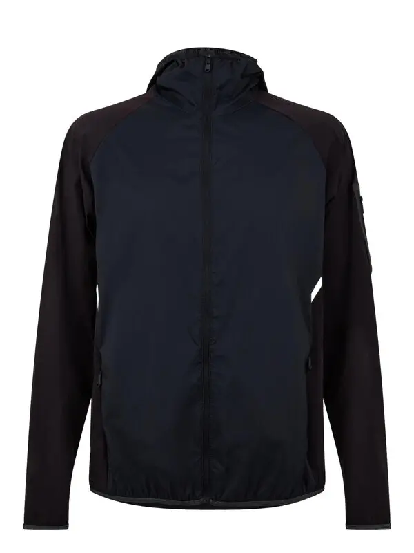 Hugo Boss Hooded Zip-up Jacket - Black