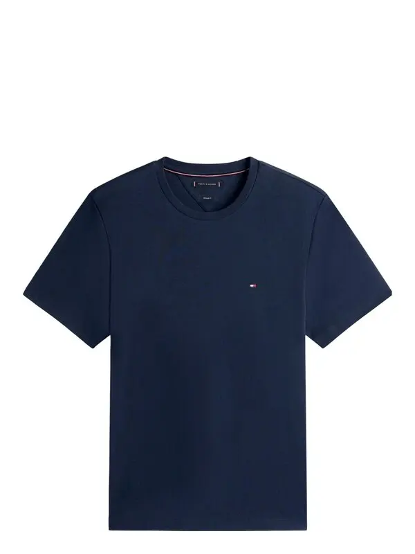 Tommy Hilfiger Logo Short Sleeve T-shirt - Black