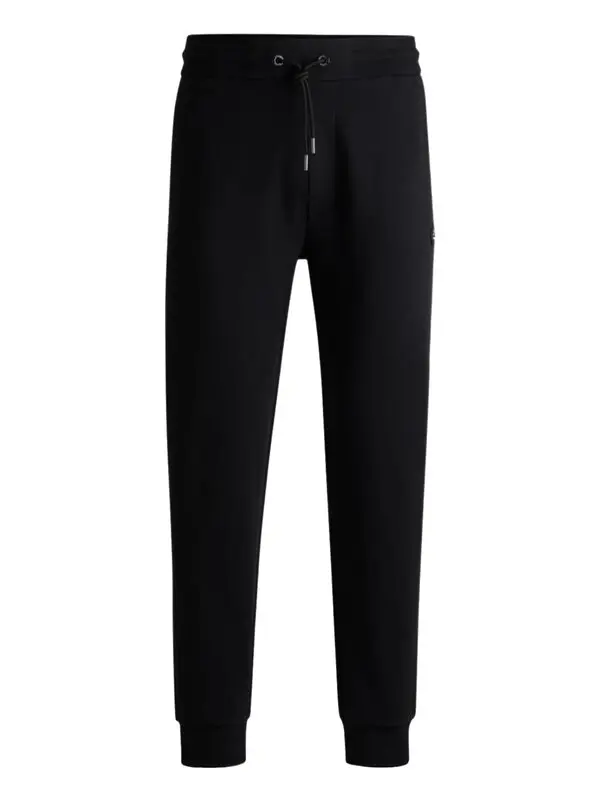 Hugo Boss Closed Hem Fleece Jogging Bottoms1 - Black