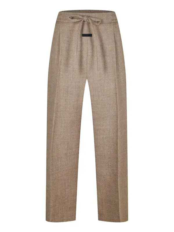 Fear Of God Wide Leg Trousers - Nude
