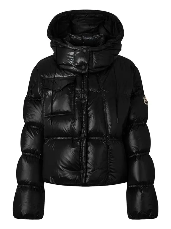 Moncler Hooded Down Puffer Jacket - Black