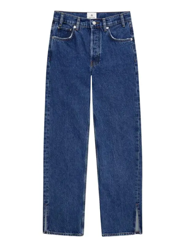 ANINE BING Belt Loop Jeans - Blue