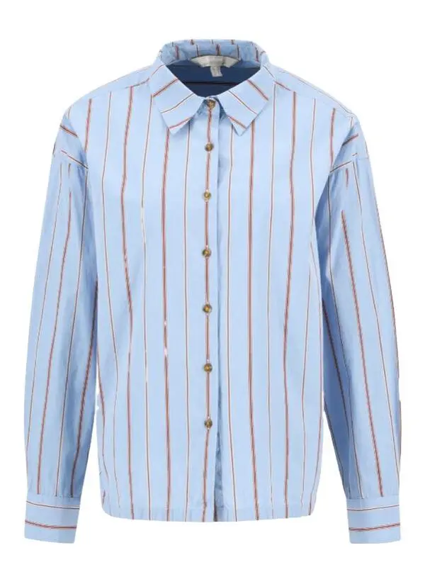 Barbour Saffron Striped Relaxed Shirt - Blue