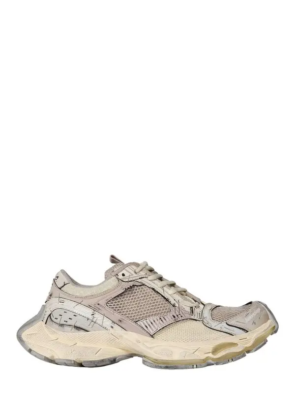 Balenciaga Stapler Sneaker - Nude