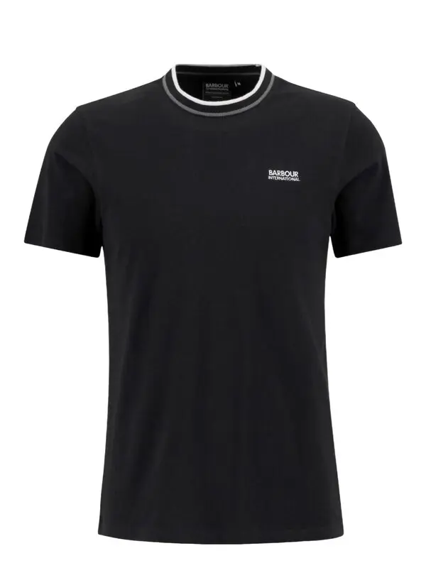 Barbour Buxton Tipped T-shirt - Black