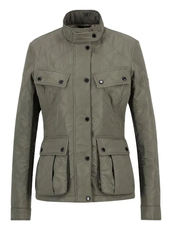 Barbour Halsey Quilted Jacket - Green