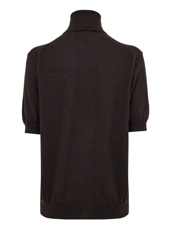 Prada Simple Short-sleeved Shirt - Black