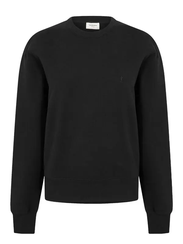 Saint Laurent Knitted Pullover - Black