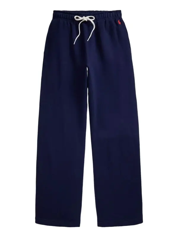 Polo Ralph Lauren Wide Leg Fleece Joggers - Black