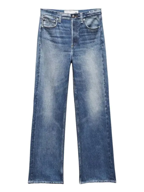 Rag & Bone Belt Loop Jeans - Blue