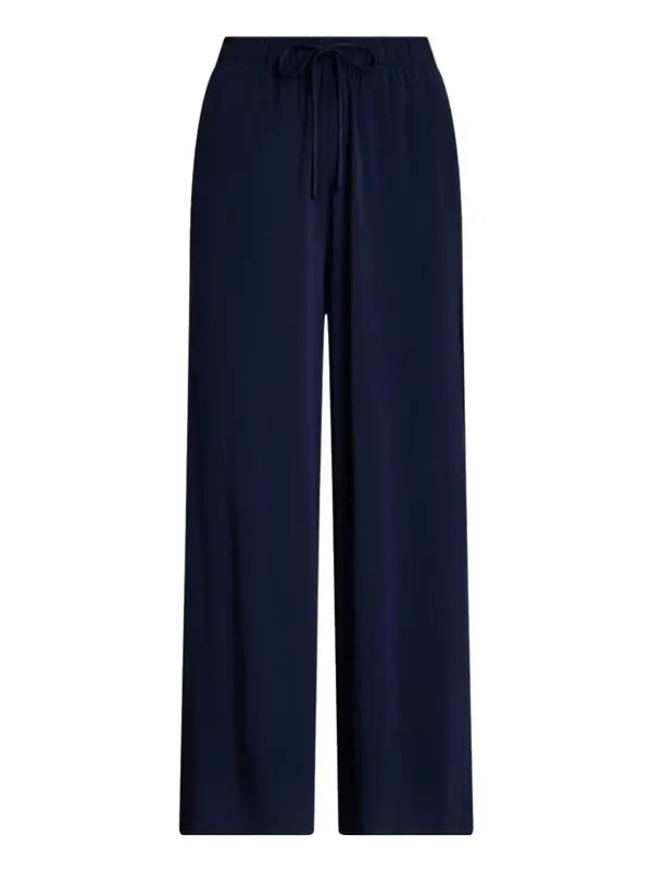 Polo Ralph Lauren Stretch Jersey Wide Leg Trousers - Black