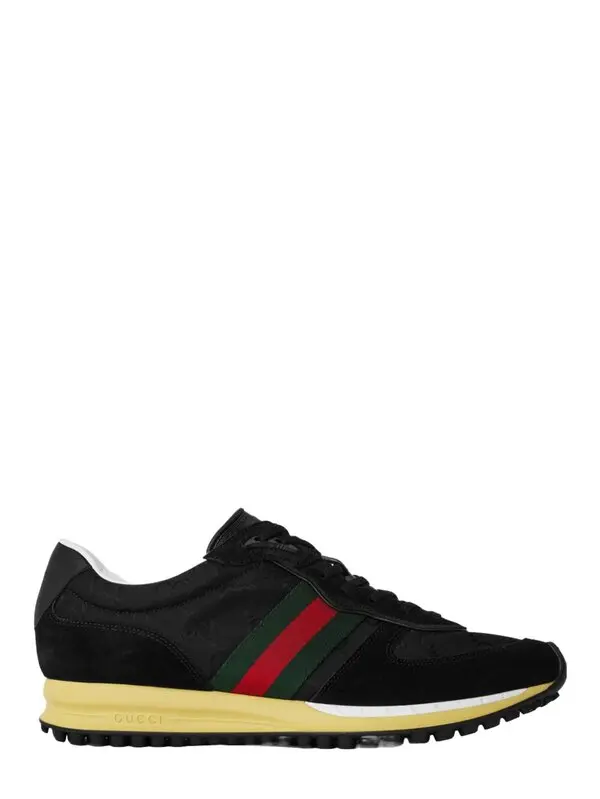 Gucci Logo Sneakers - Black