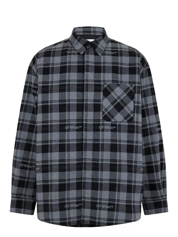 Off-White Padded Overshirt Sn99 - Black