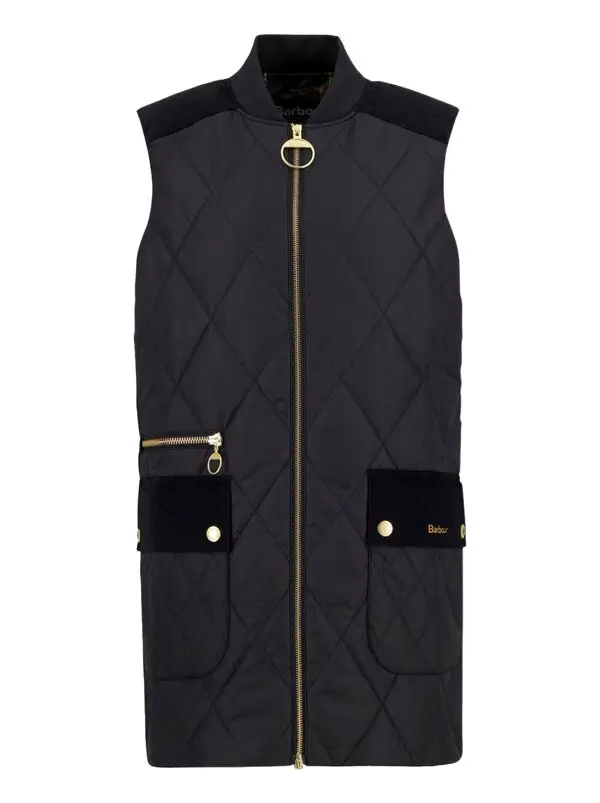 Barbour Lydia Quilted Gilet - Black