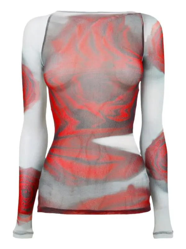 JEAN PAUL GAULTIER Long-sleeved T-shirt - Multicolor