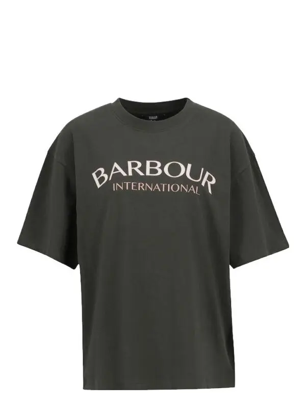 Barbour International Logo T-shirt - Black