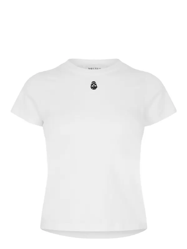 Alexander McQueen Logo T-shirt - White