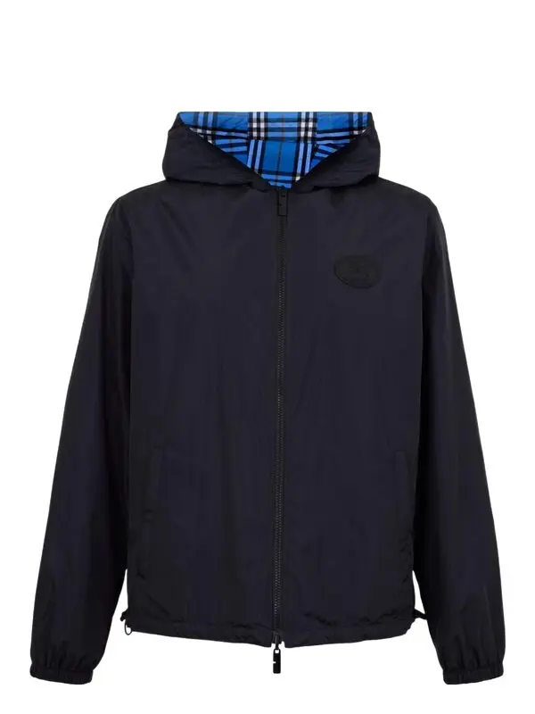 Burberry Reversible Hooded Jacket - Black