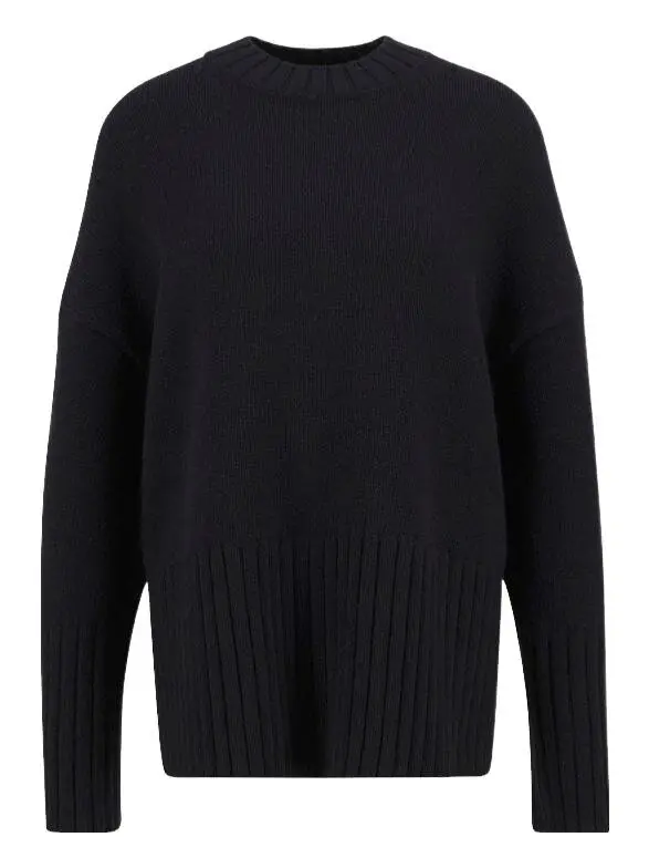 Barbour Sophia Crew Neck Jumper - Black