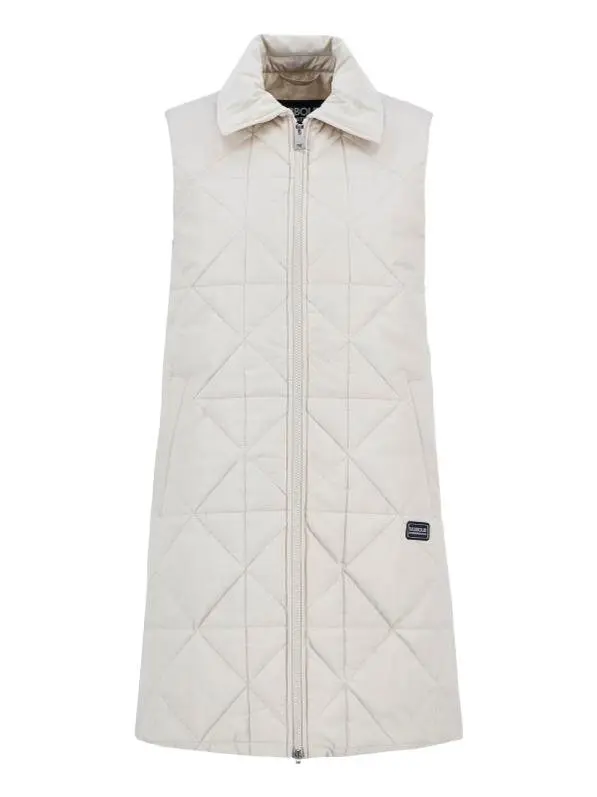 Barbour Quilted Vest - White