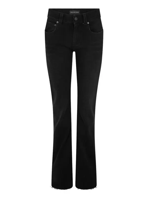 Balenciaga Flared Jeans - Black