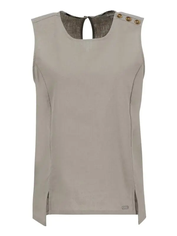 Barbour B.li Lucy Top Ld53 - Gray