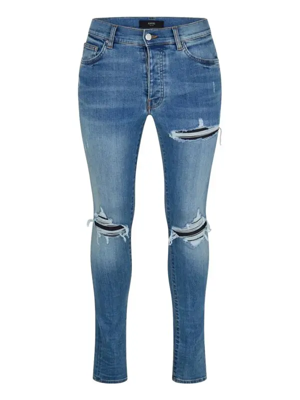 Amiri Mx-1 Distressed Jeans - Blue