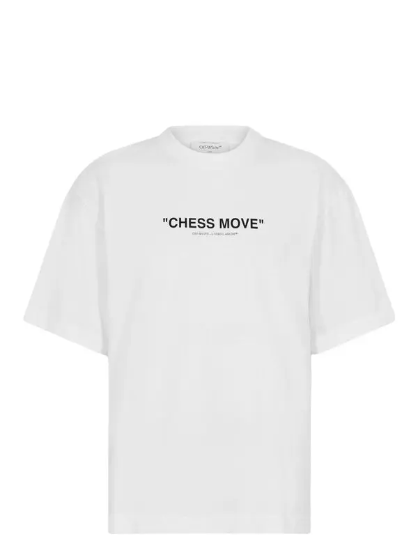 Off-White Minimalist Crew Neck T-shirt - White