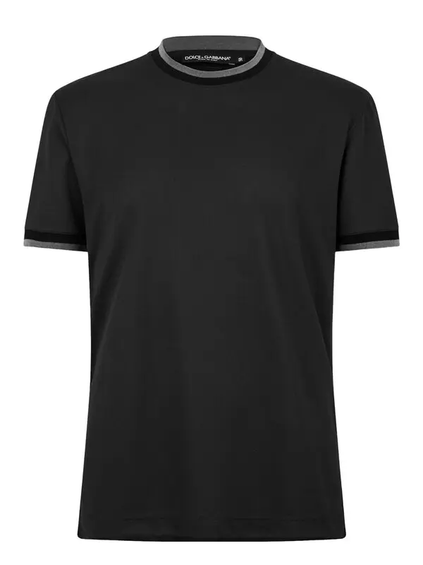 Dolce & Gabbana Travel T-shirt Sn53 - Black