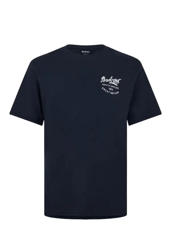 Barbour Script Graphic T-shirt - Navy
