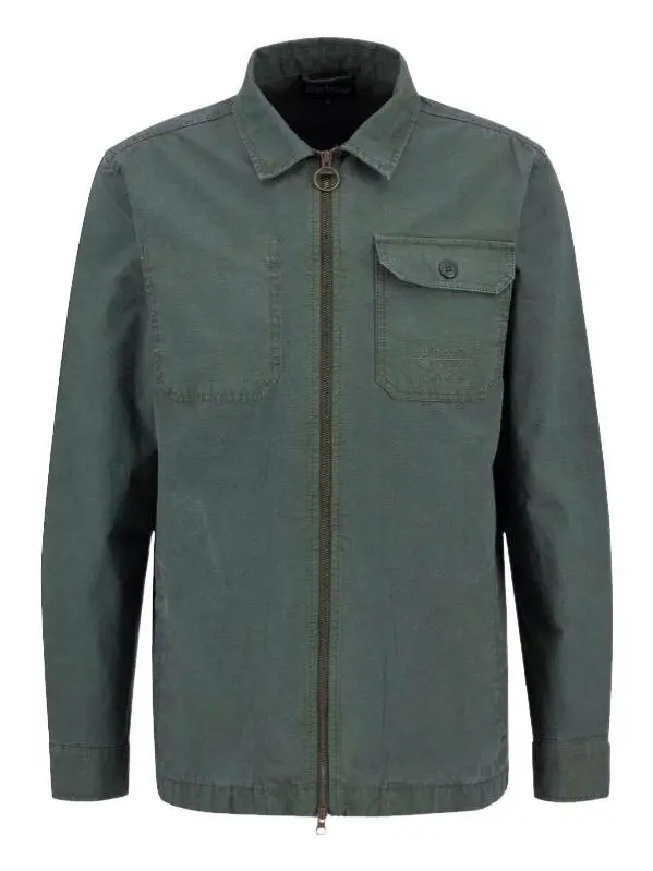 Barbour Harton Relaxed Overshirt - Thyme